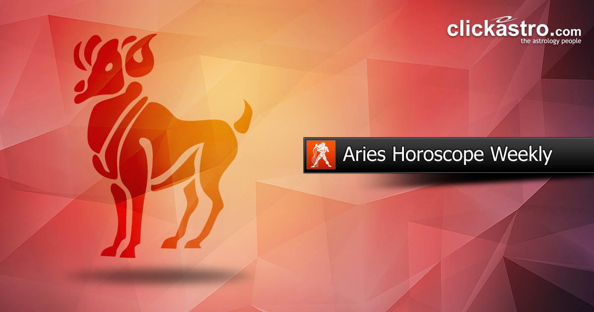 Aries Weekly Horoscope : Weekly Predictions - Love, Career