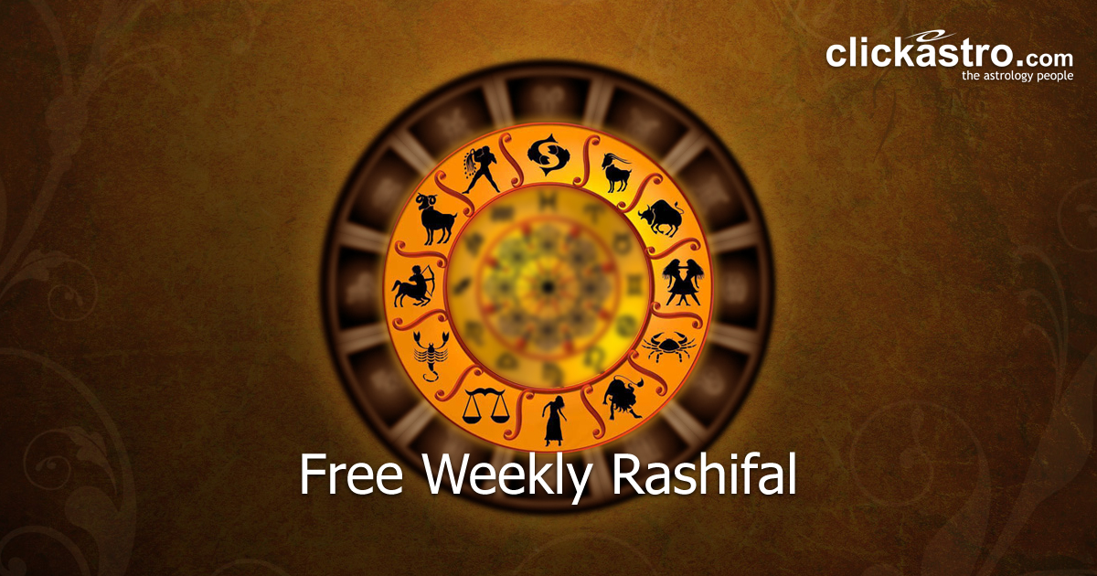 Free Weekly Rashifal, Rashi Bhavishya, Prediction in English